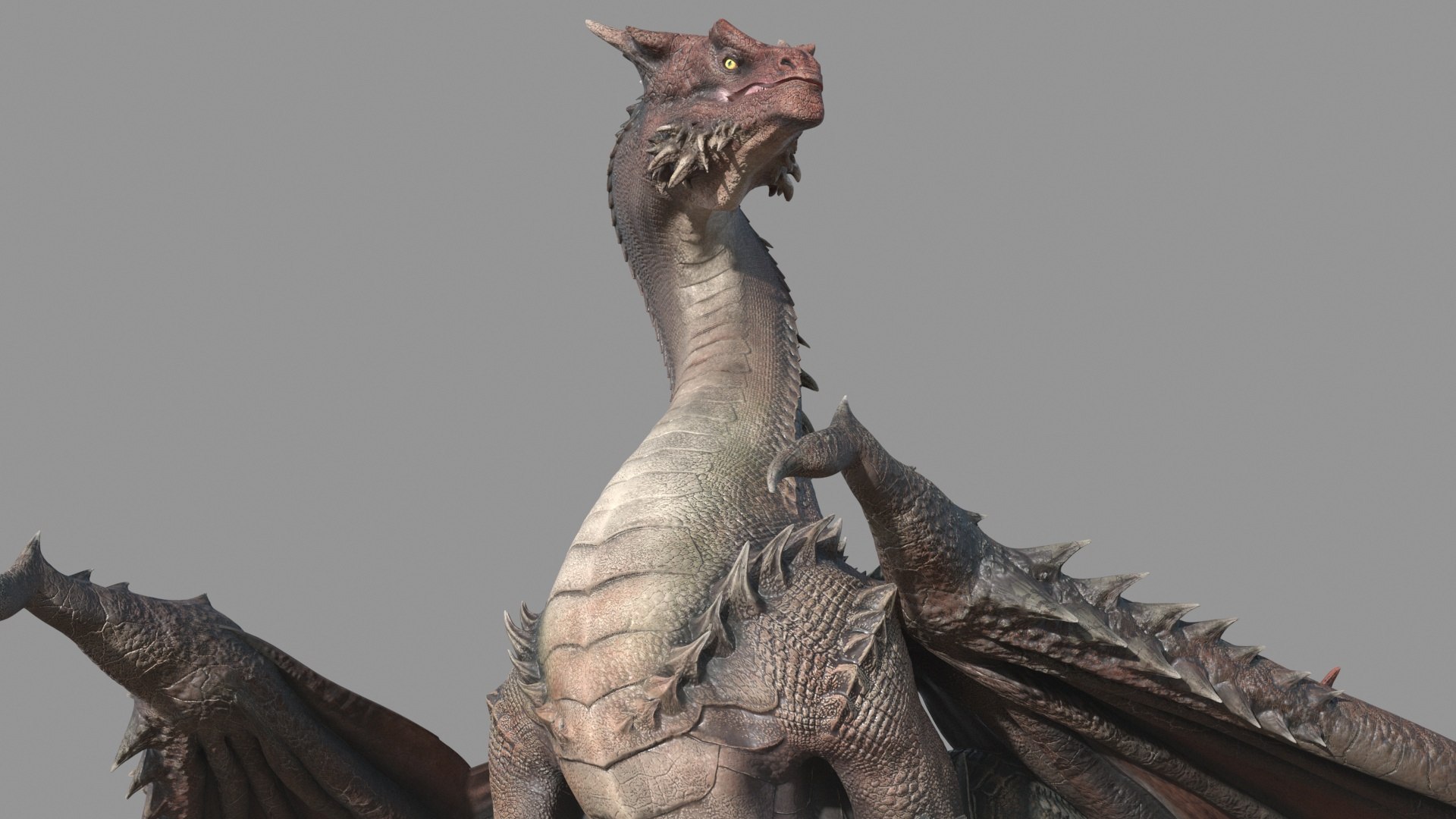 3D Model Fantasy Dragon Rigged - TurboSquid 2168216