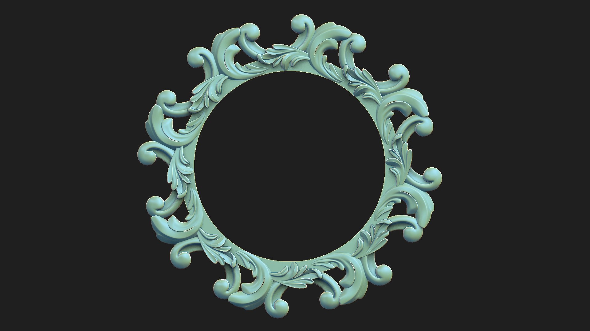 3D DECORATIVE FRAME - TurboSquid 2219895