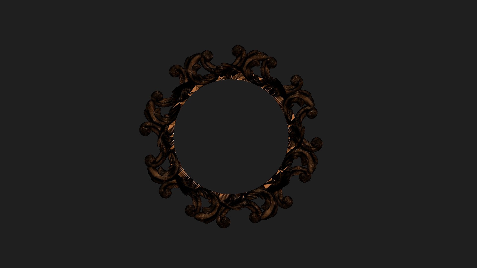 3D DECORATIVE FRAME - TurboSquid 2219895