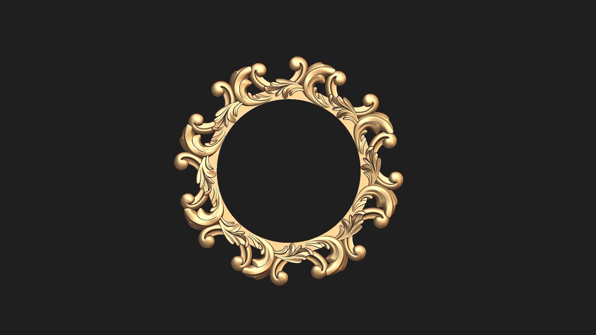 3D DECORATIVE FRAME - TurboSquid 2219895