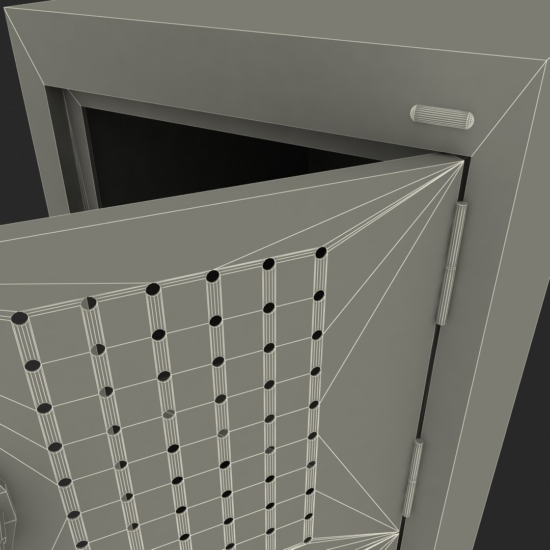 3d locker modelled
