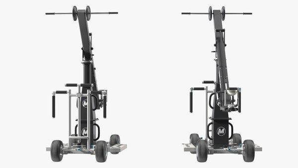 modelo 3d MovieTech 4x4 Dolly con mini grúa Rigged - TurboSquid 1958486
