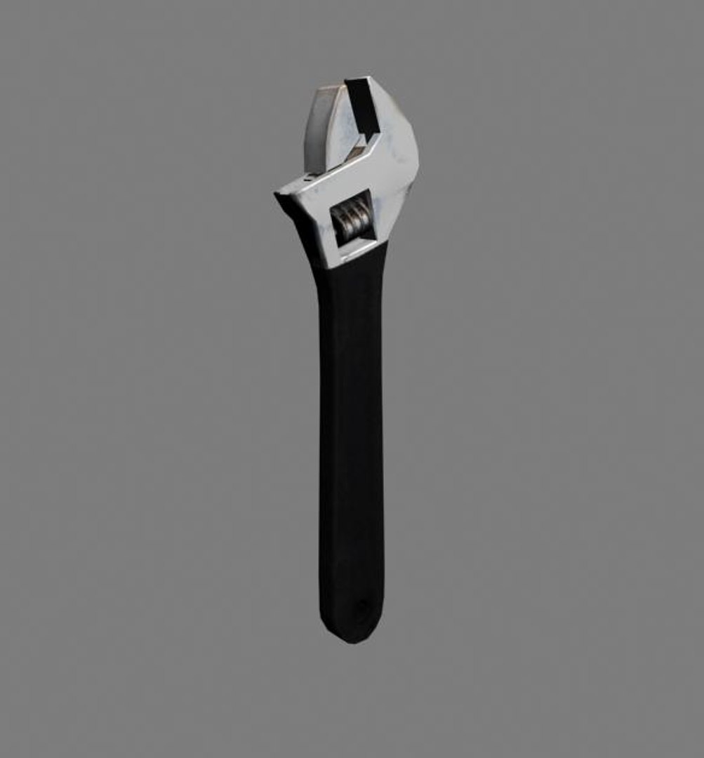 french key 3d model