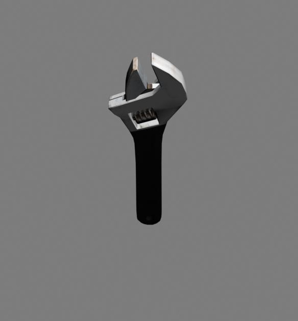 french key 3d model