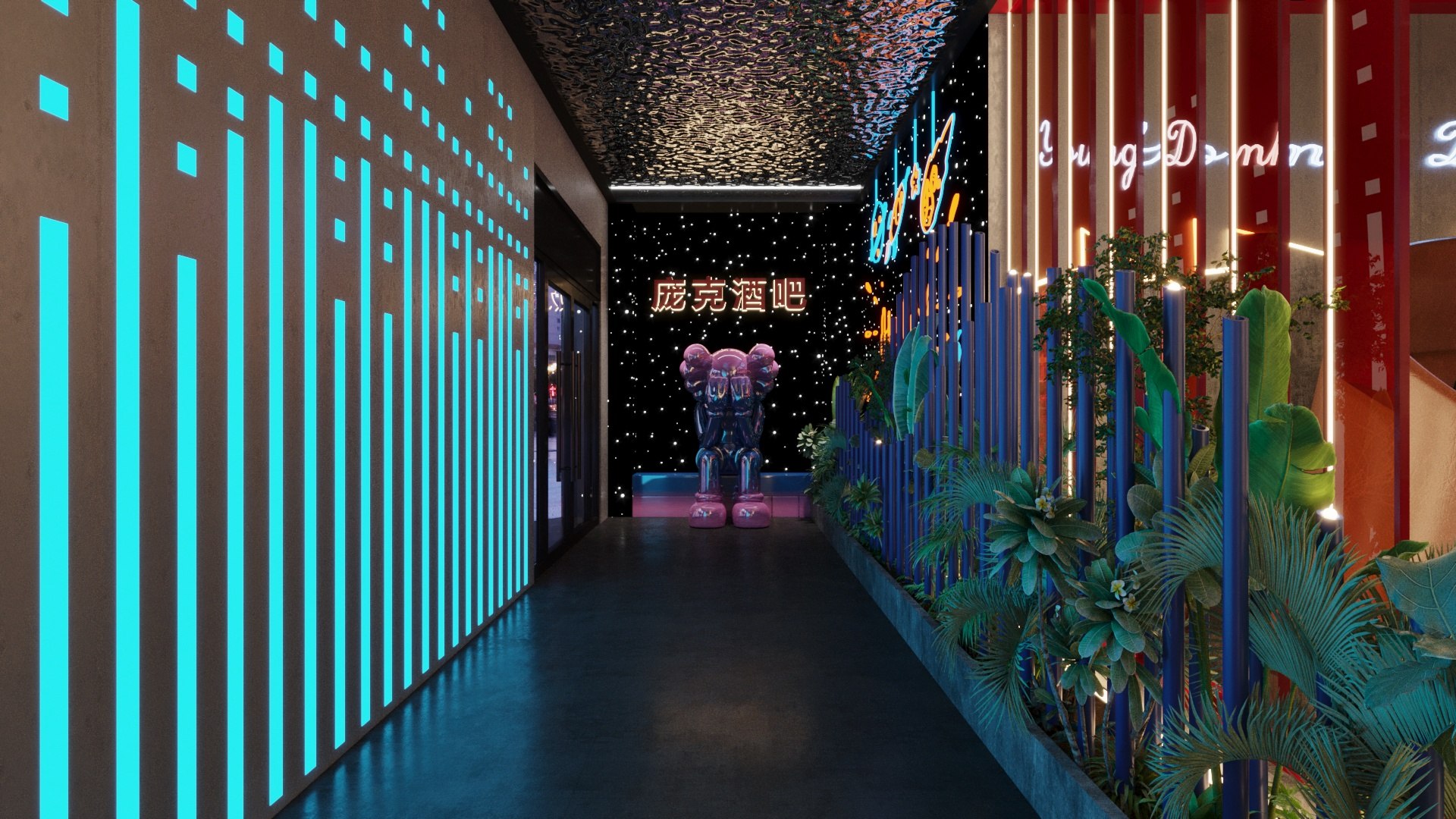 3D Nightclub Punk model - TurboSquid 2166052