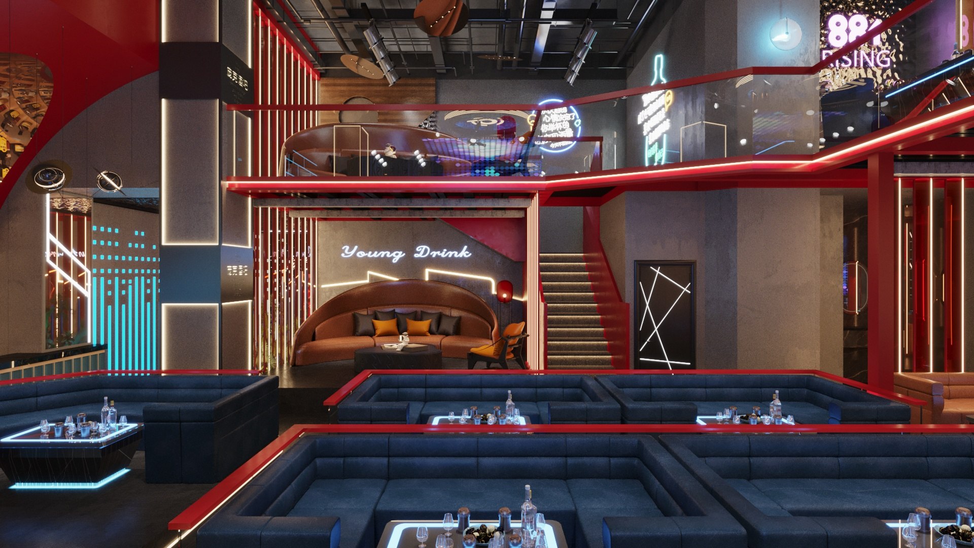 3D Nightclub Punk model - TurboSquid 2166052