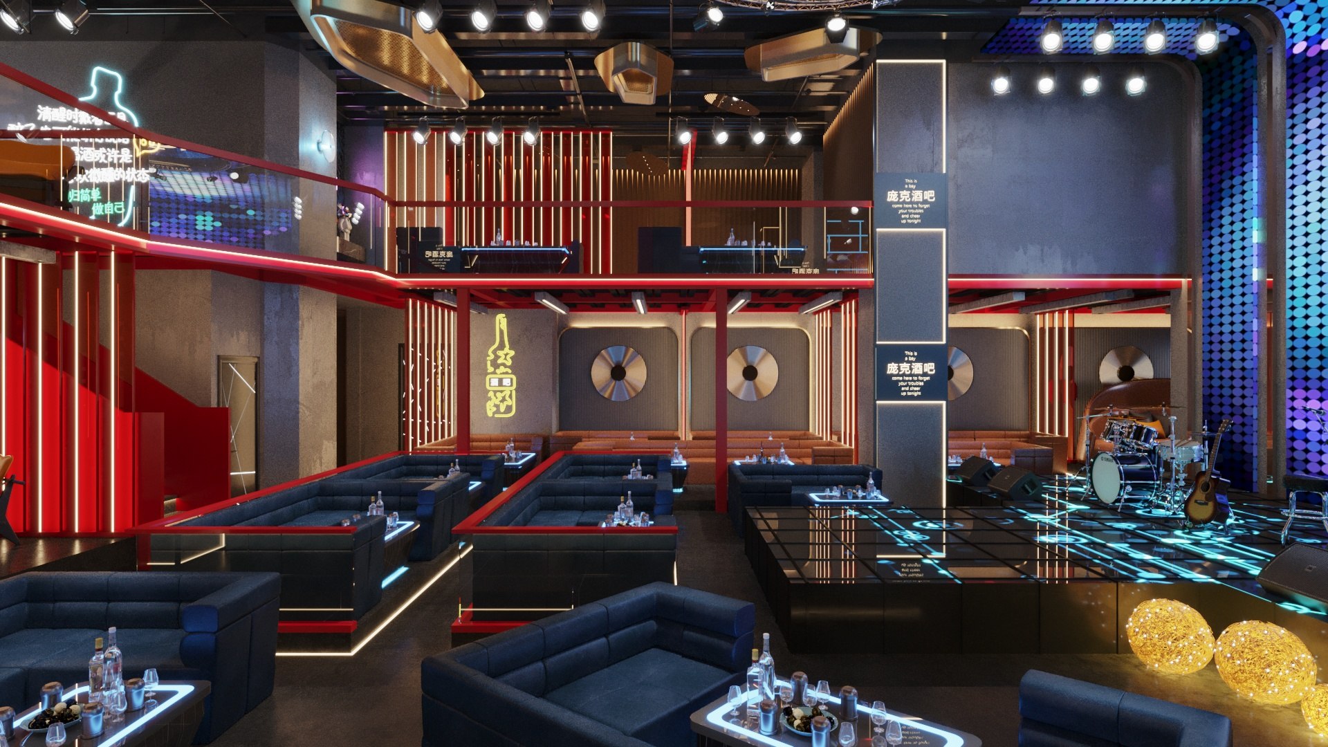 3D Nightclub Punk model - TurboSquid 2166052
