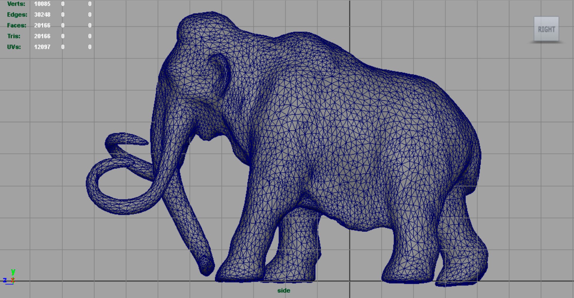 3D Mammoth Model - TurboSquid 1219661