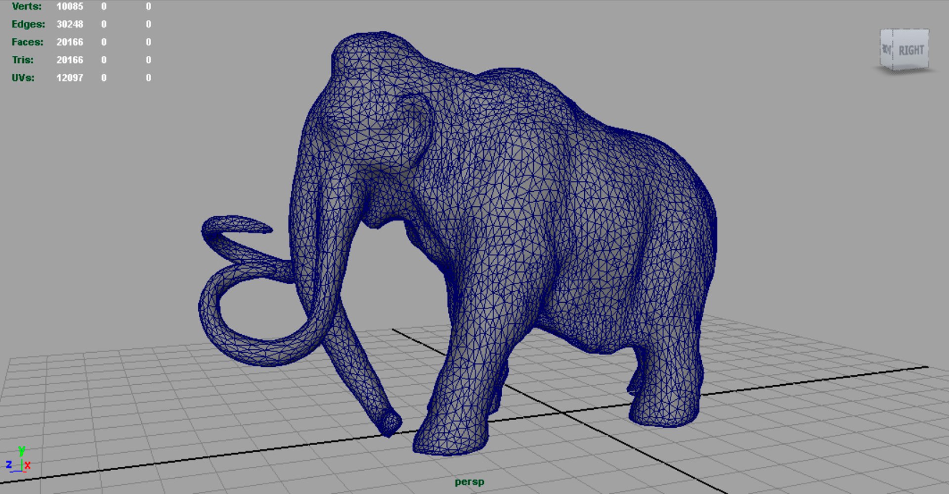 3D Mammoth Model - TurboSquid 1219661