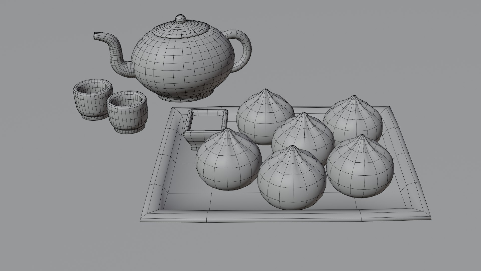 Free 3D Dumpling - TurboSquid 1923633