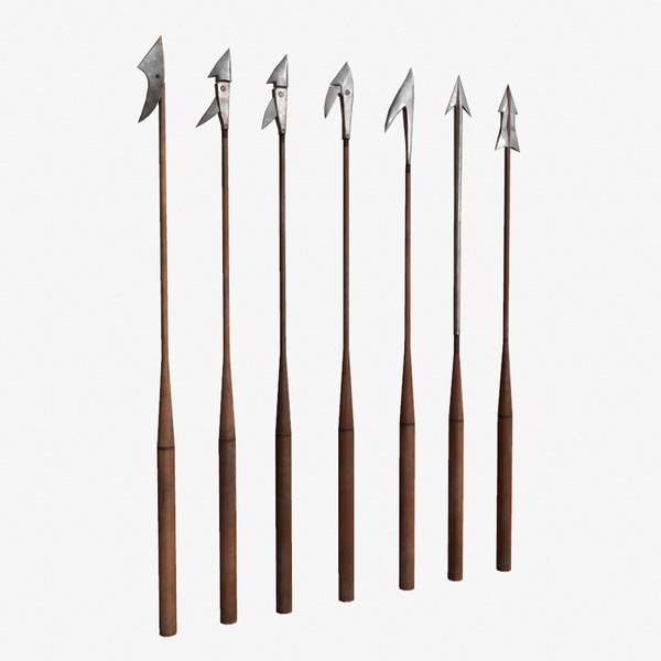 3d model harpoon leonardo da