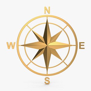 3D Compass Rose Models - Browse & Download Formats - TurboSquid