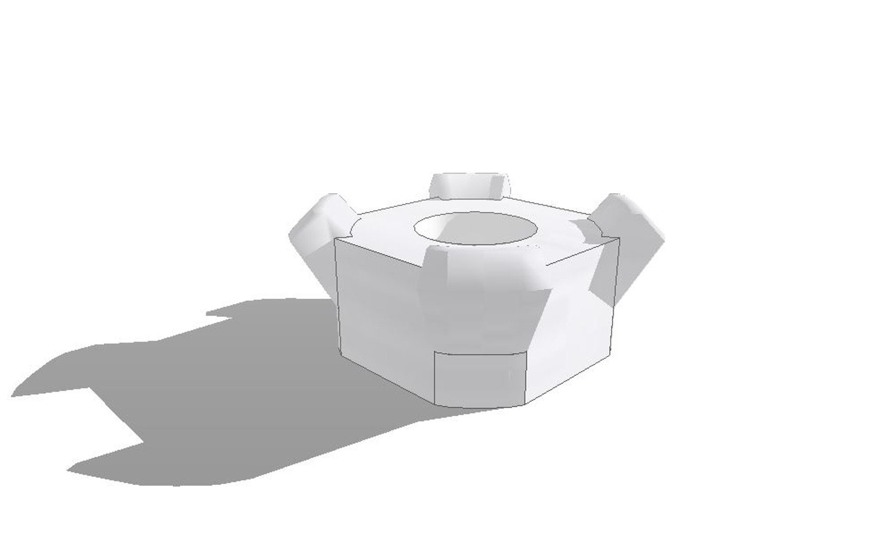 3D Square Weld M6 Jis Model - TurboSquid 1235373