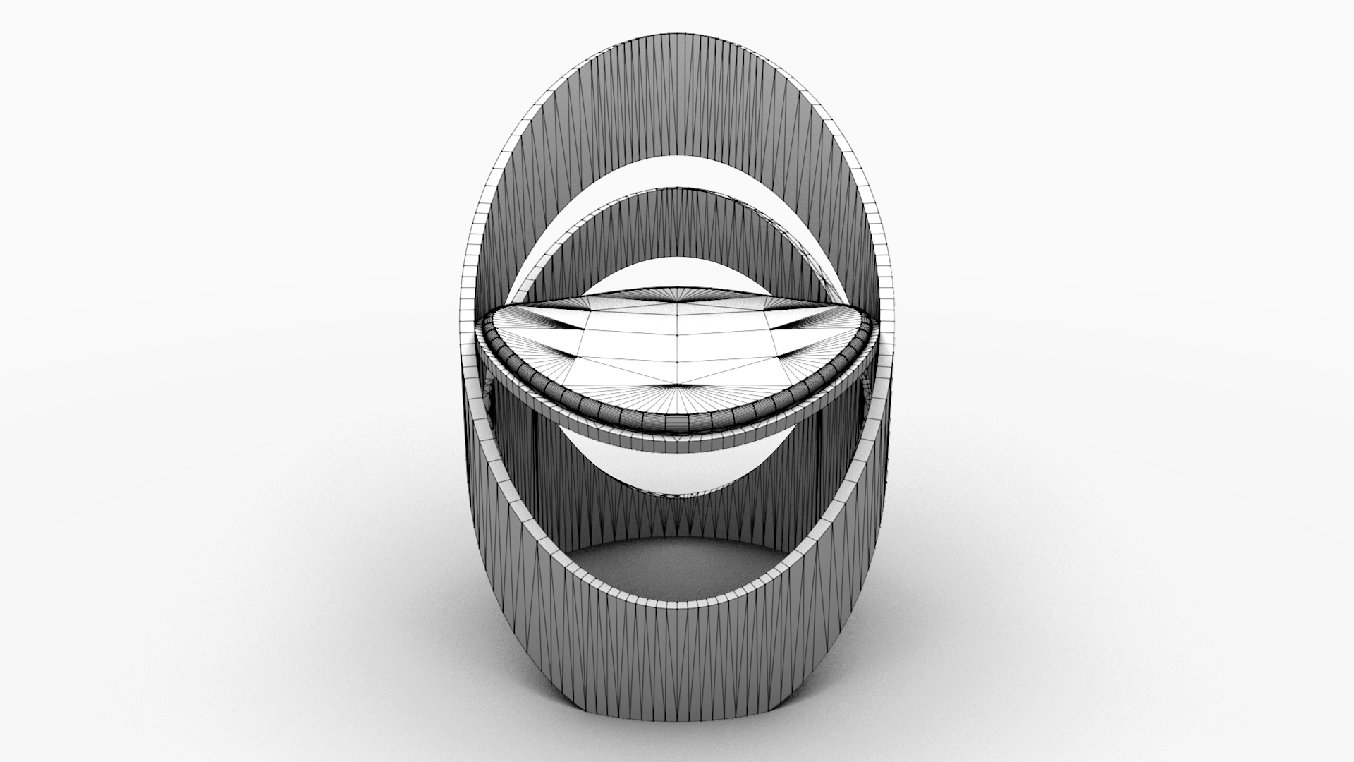 Design Cylinder Chair 3D Model - TurboSquid 1557893