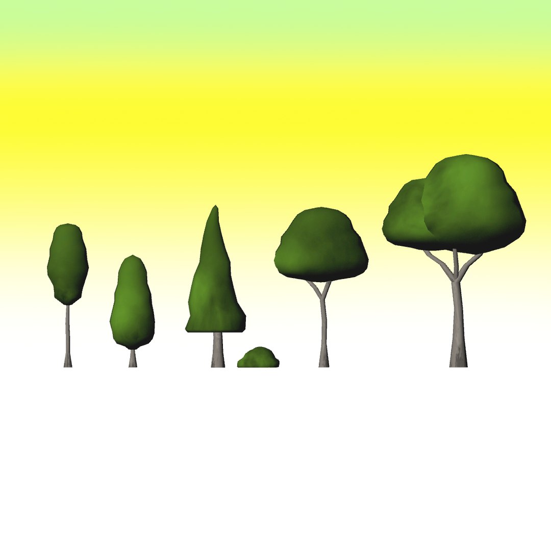 3D Tree Pack - TurboSquid 1613115