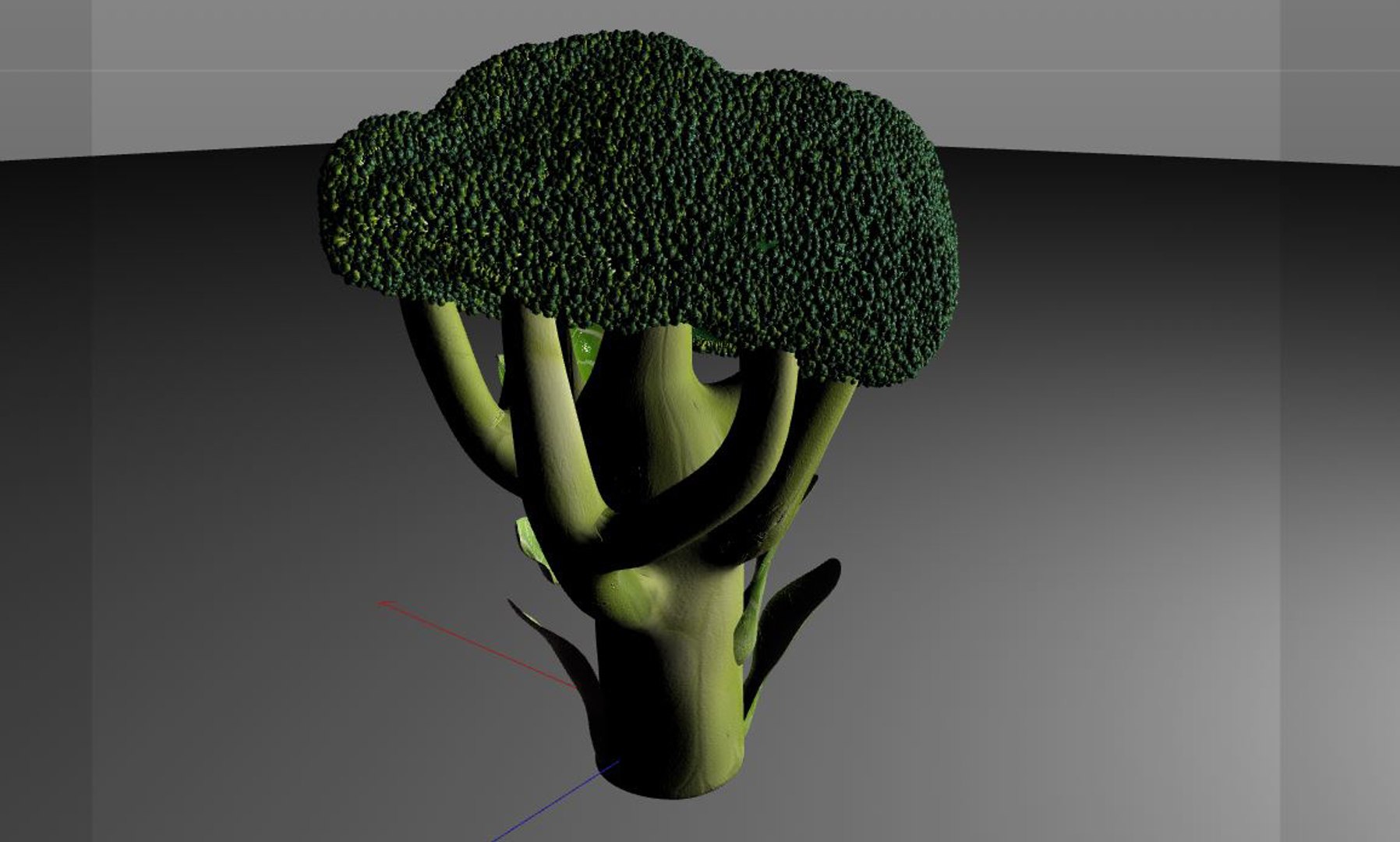 3D broccoli - TurboSquid 1544469