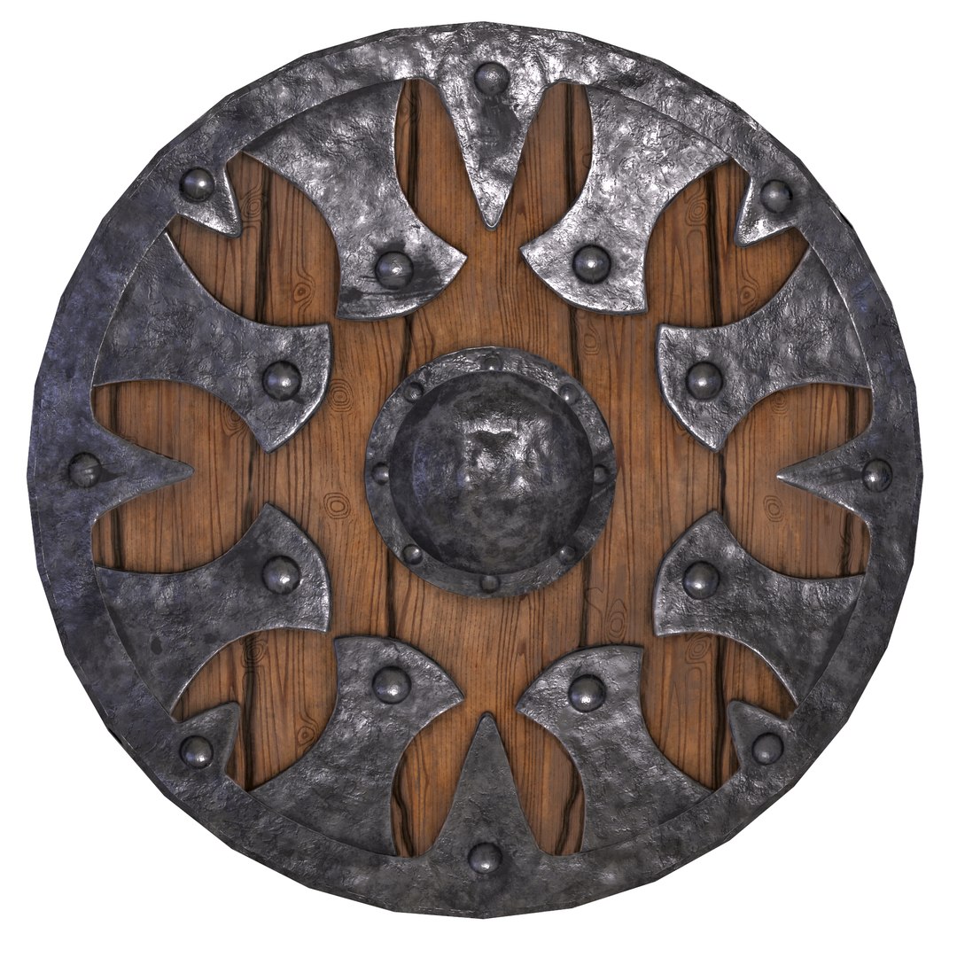 Shield Low Poly Model - TurboSquid 2188667