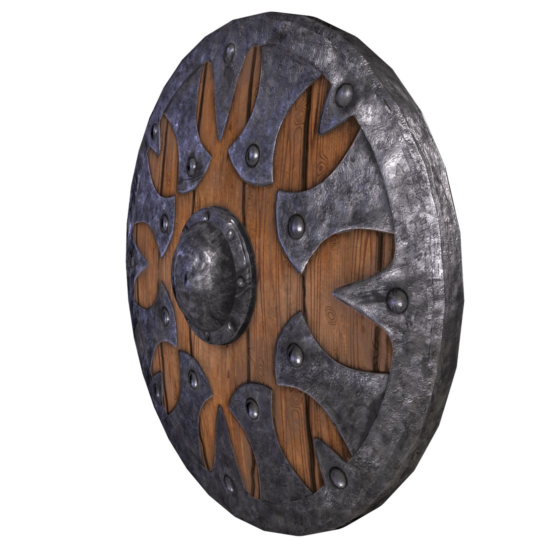 Shield Low Poly Model - TurboSquid 2188667