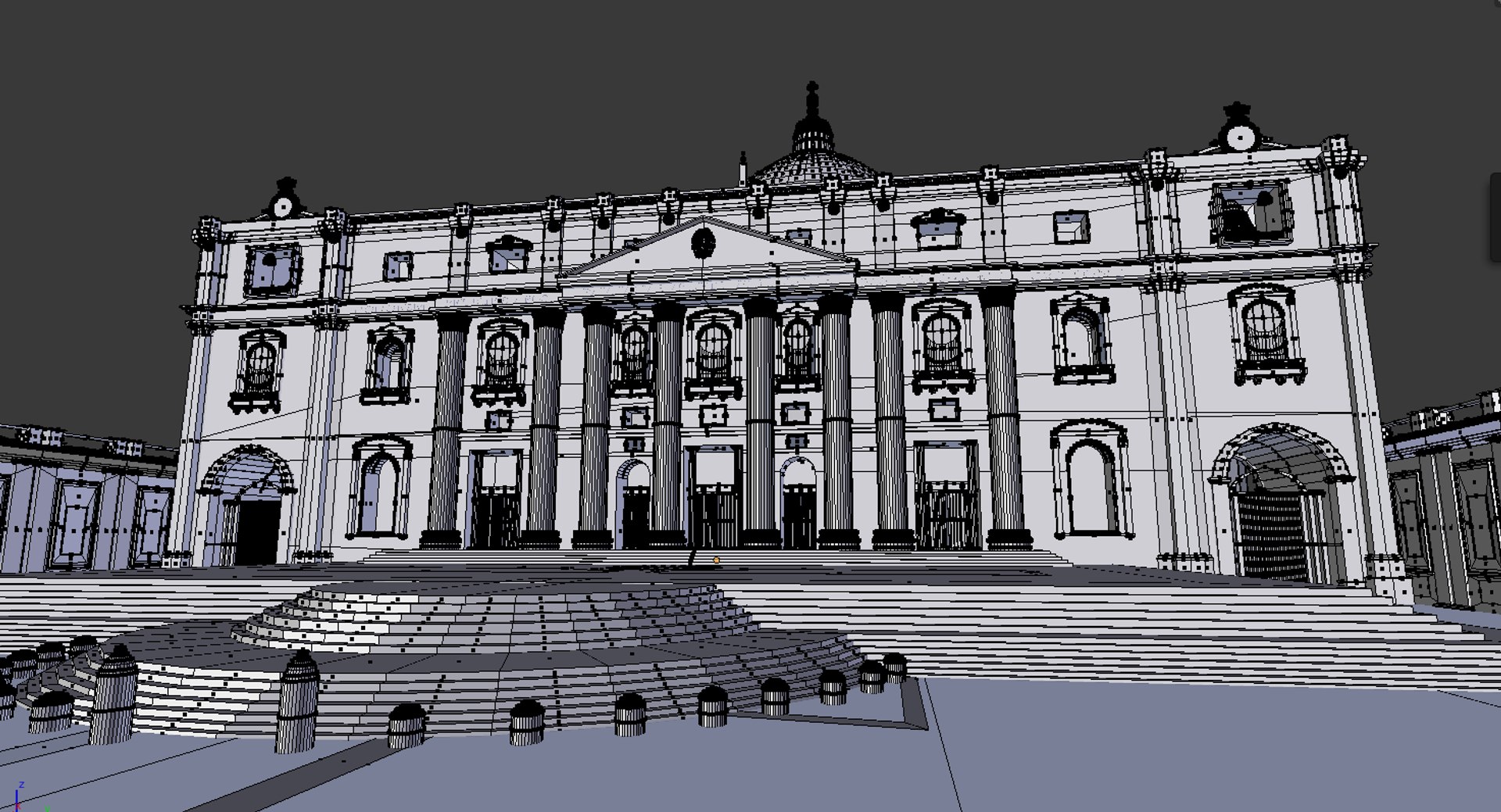 Saint Peter S Basilica 3D Model - TurboSquid 1527959