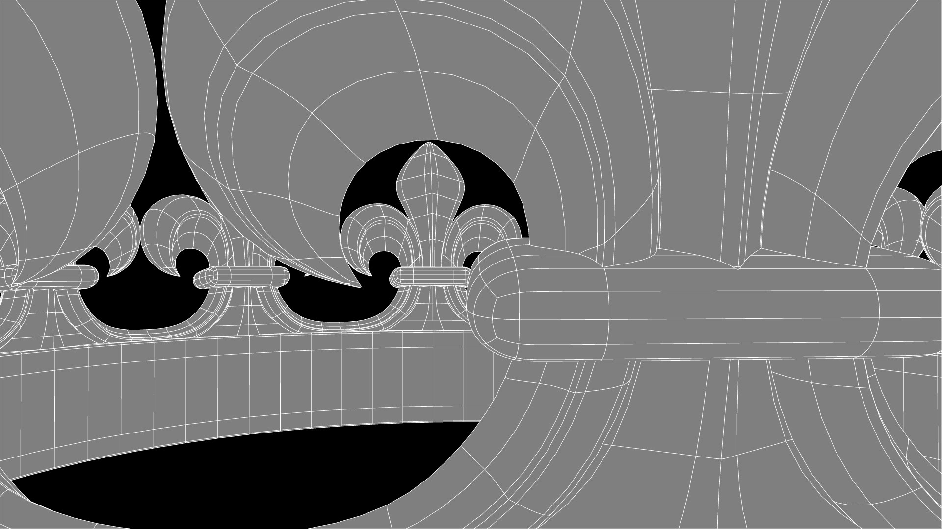 Crown X2 Fleur-de-lis Cnc 3D Model - TurboSquid 1562660