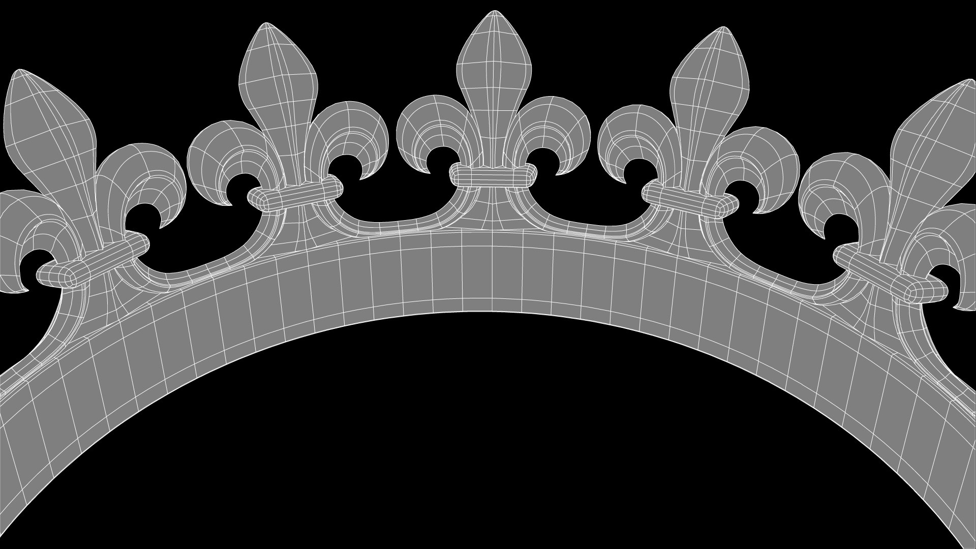 Crown X2 Fleur-de-lis Cnc 3D Model - TurboSquid 1562660