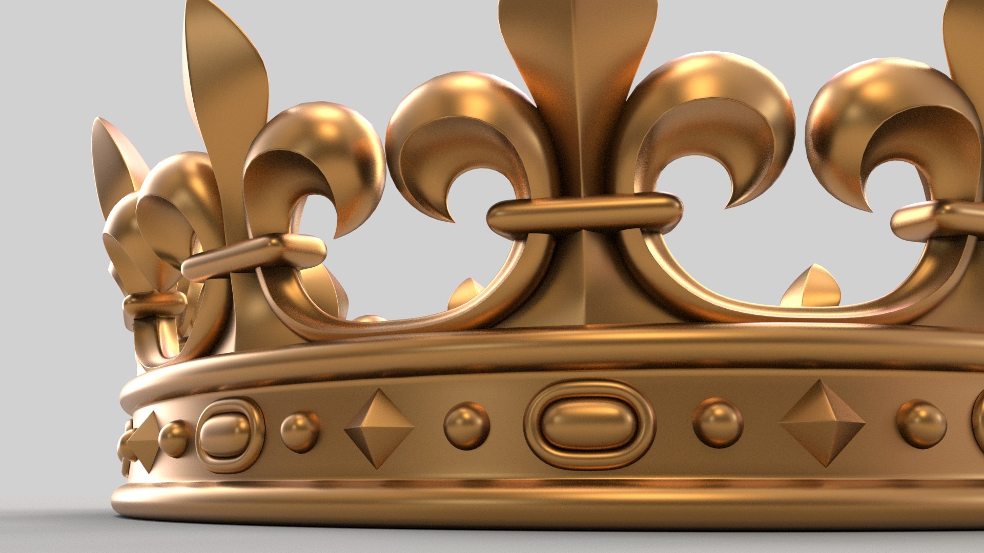 Crown X2 Fleur-de-lis Cnc 3D Model - TurboSquid 1562660