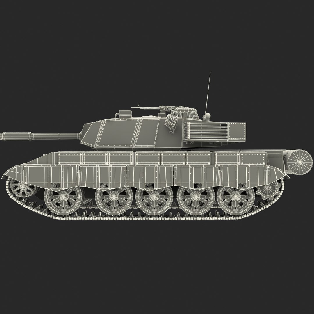 al-zarrar pakistan main battle tank c4d