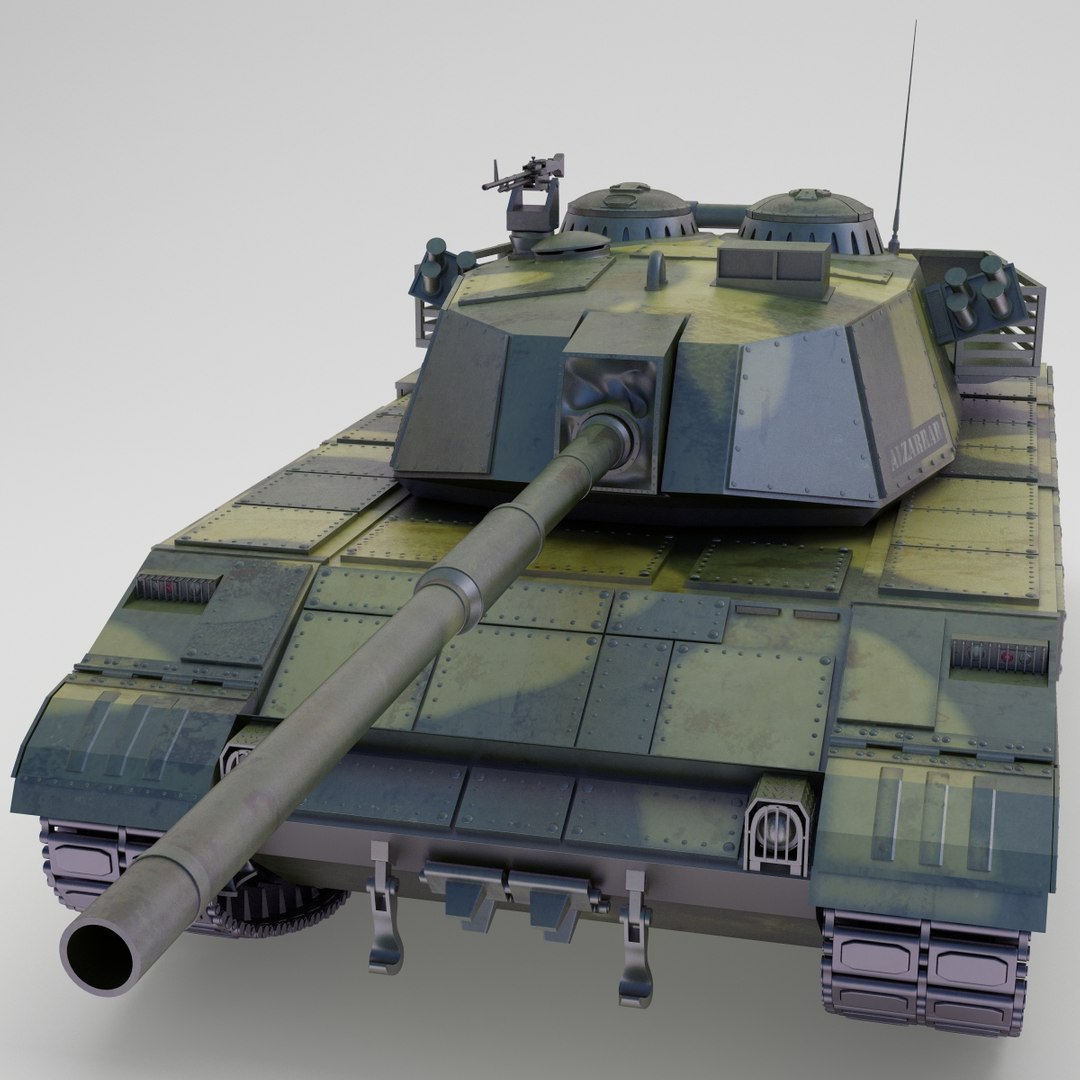 al-zarrar pakistan main battle tank c4d