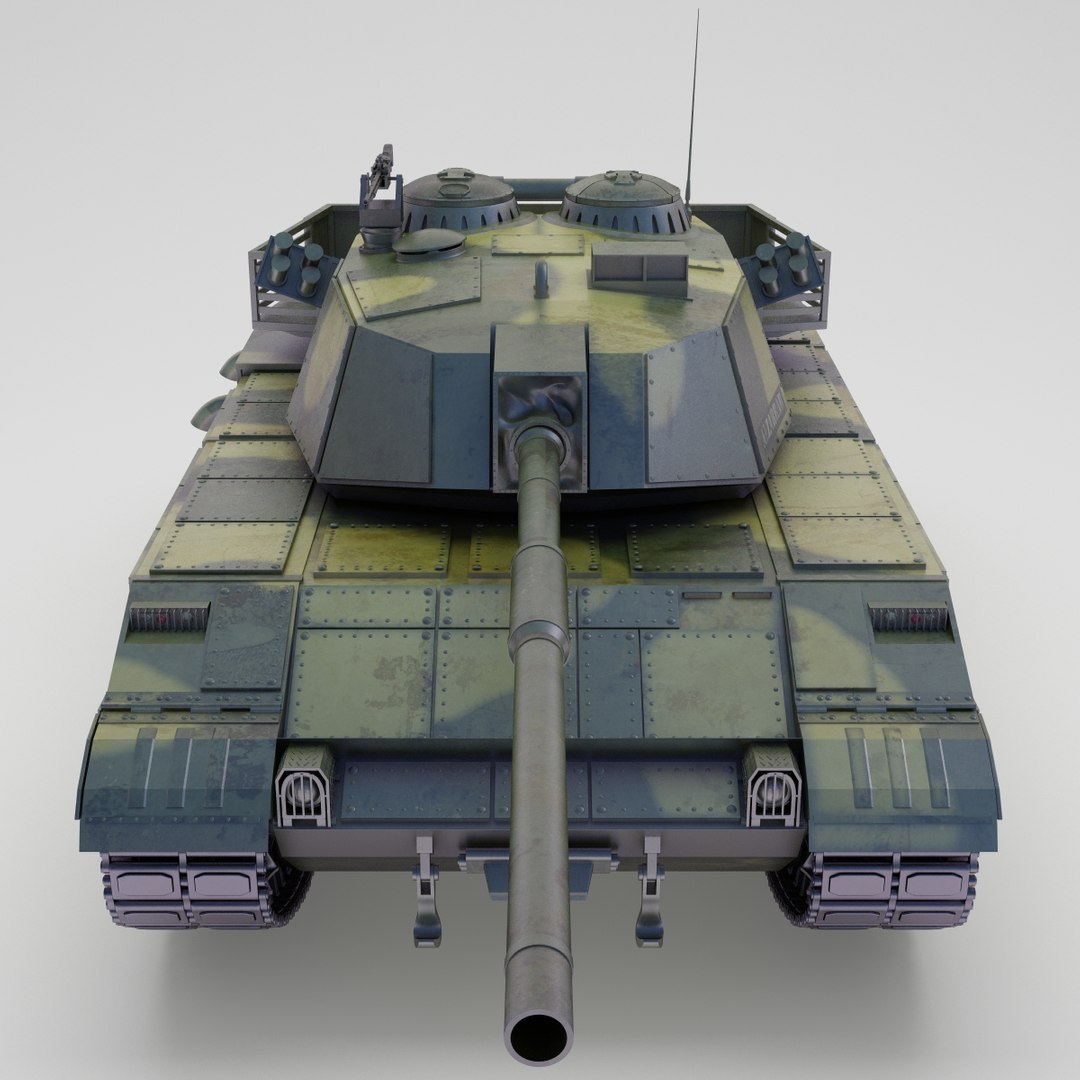al-zarrar pakistan main battle tank c4d