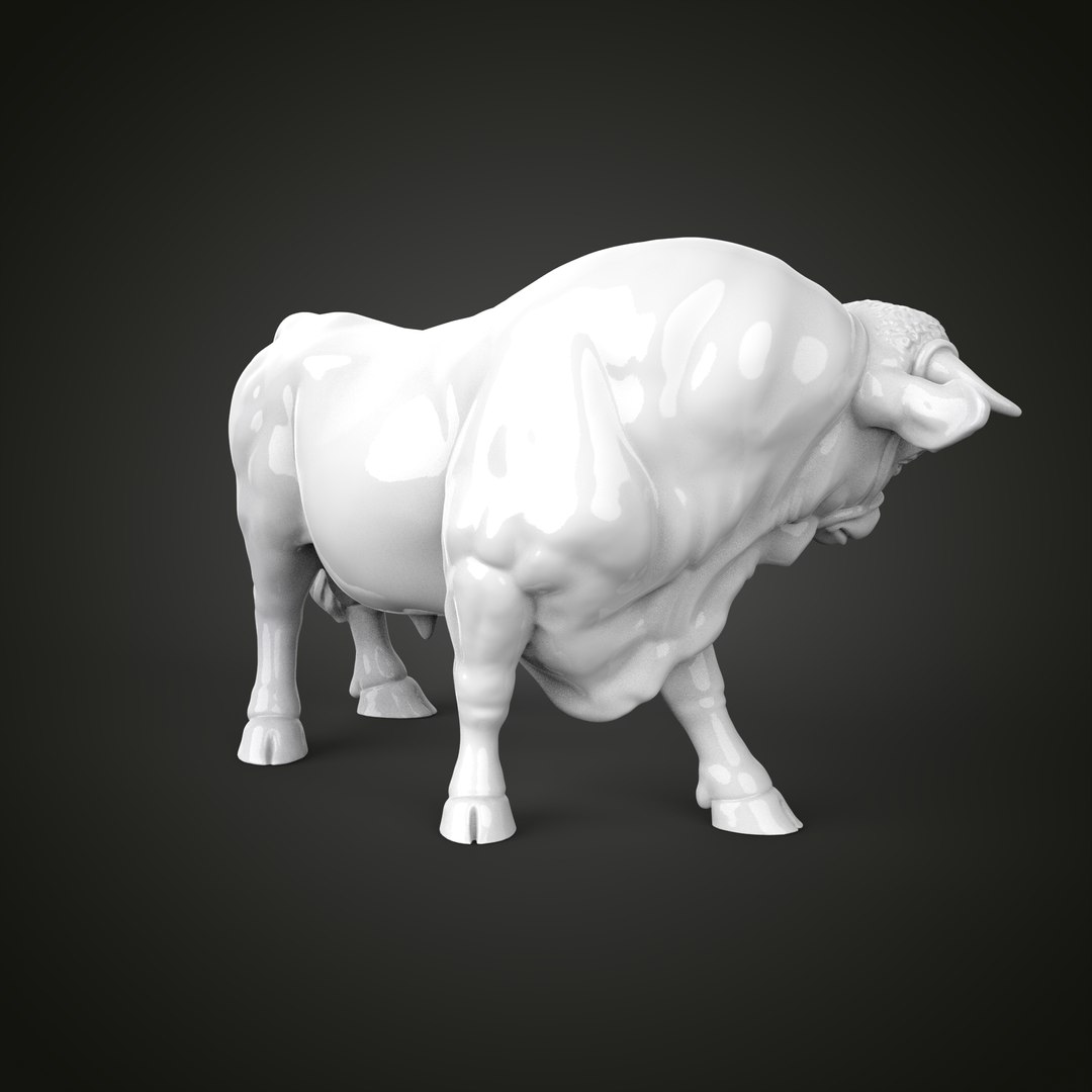 Bull 3D Model - TurboSquid 1873442