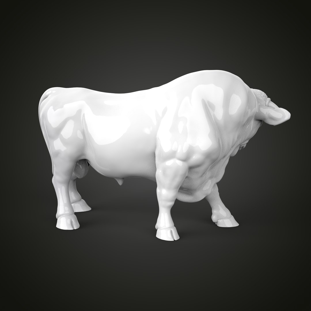 Bull 3D Model - TurboSquid 1873442