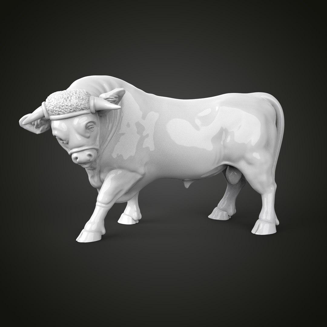 Bull 3D model - TurboSquid 1873442