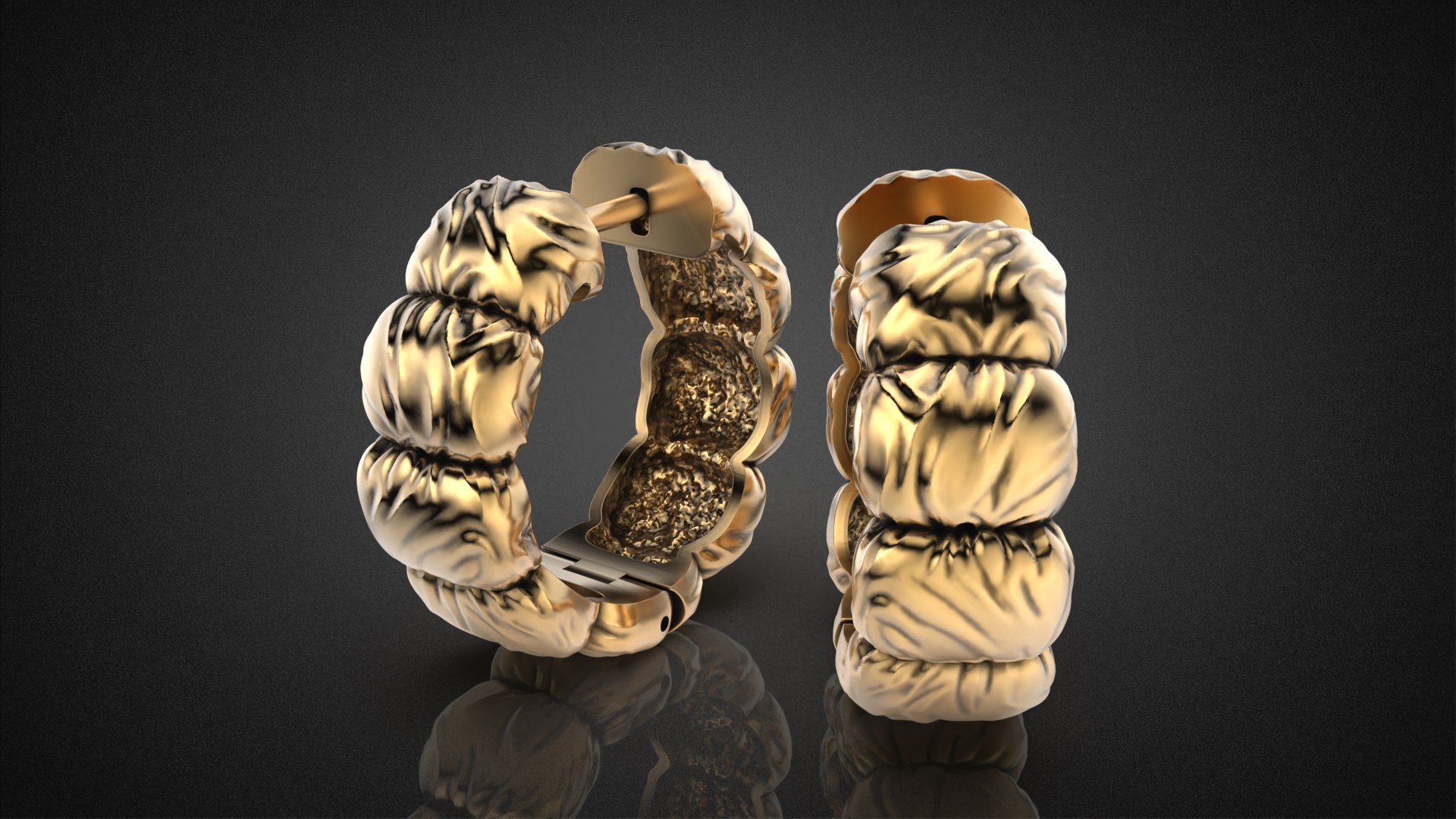 Fashion Down Jacket Earring E24 3D Print Model 3D - TurboSquid 2335684