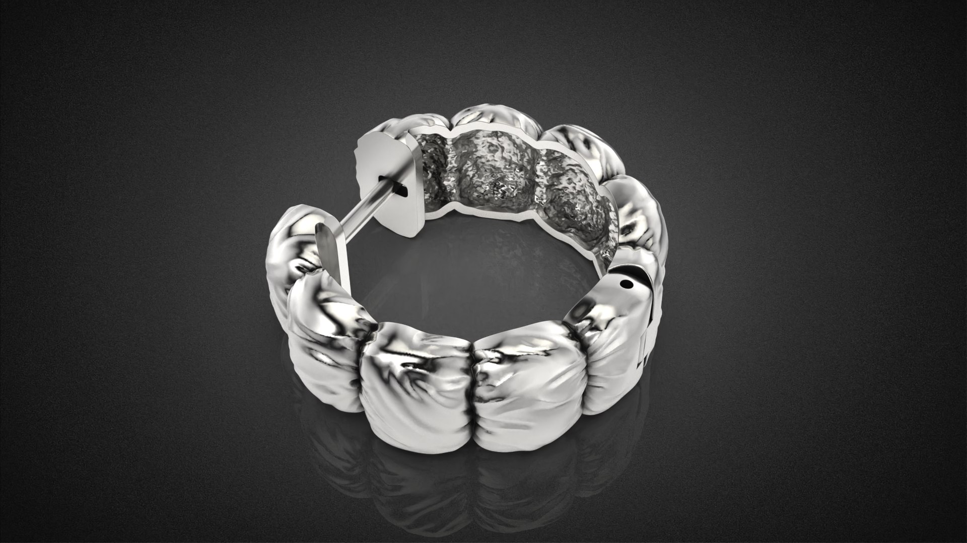 Fashion Down Jacket Earring E24 3D Print Model 3D - TurboSquid 2335684