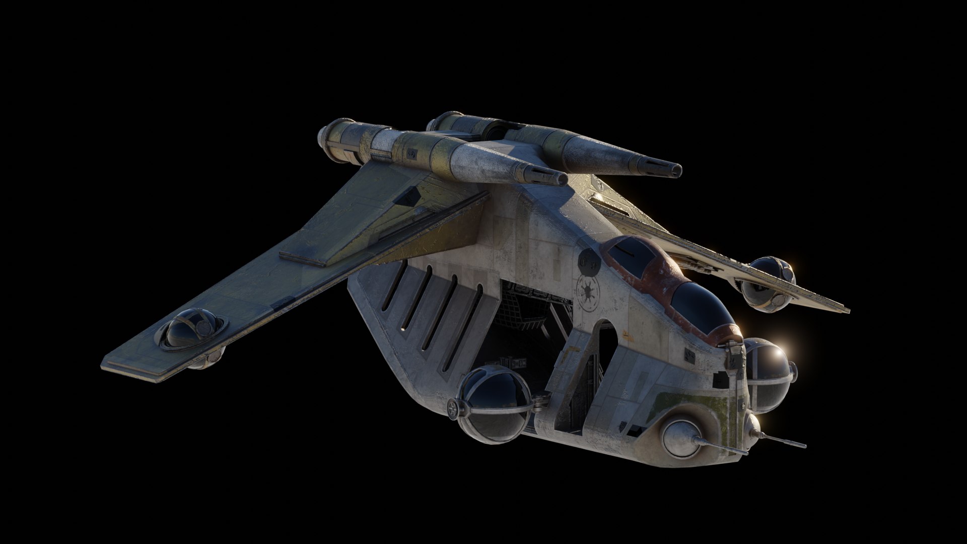 3D Star Wars Low Altitude Assault Transport - TurboSquid 2135268