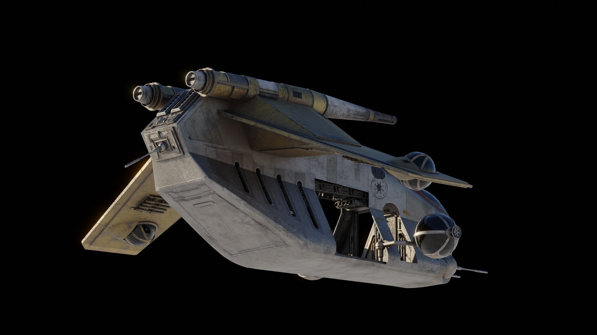 3D Star Wars Low Altitude Assault Transport - TurboSquid 2135268