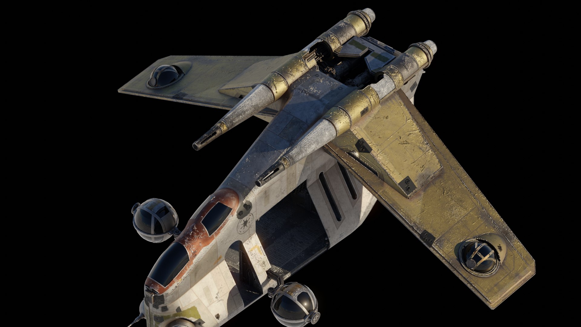 3D Star Wars Low Altitude Assault Transport - TurboSquid 2135268