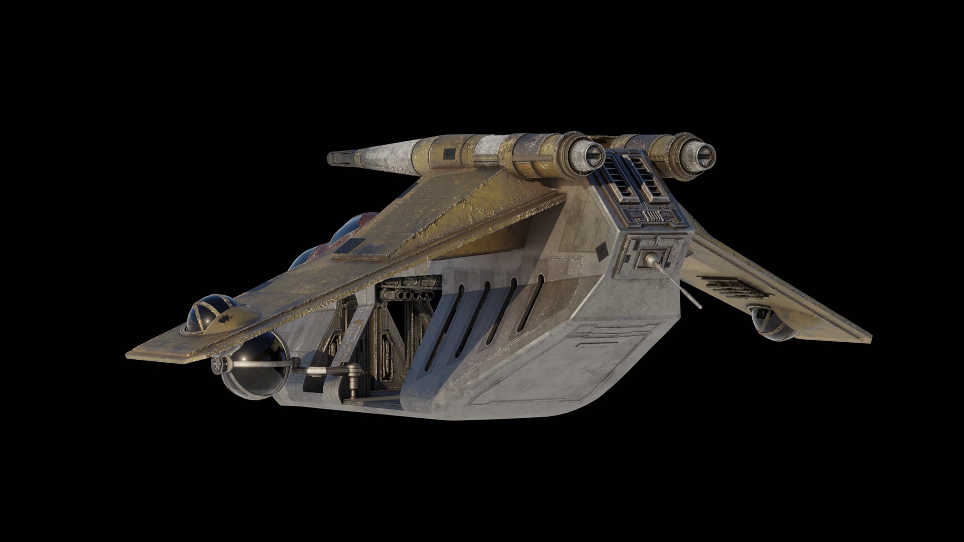 3D Star Wars Low Altitude Assault Transport - TurboSquid 2135268