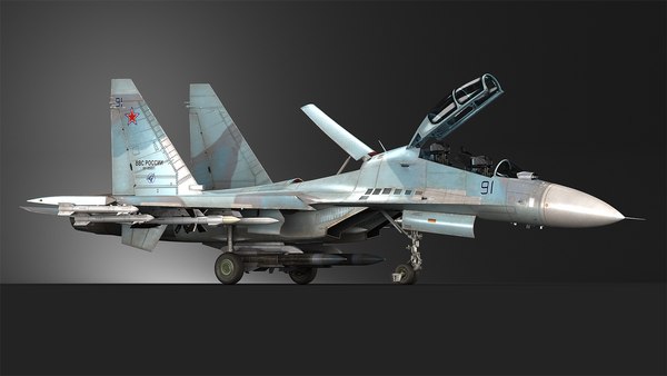 Sukhoi su-30 3D - TurboSquid 1285332