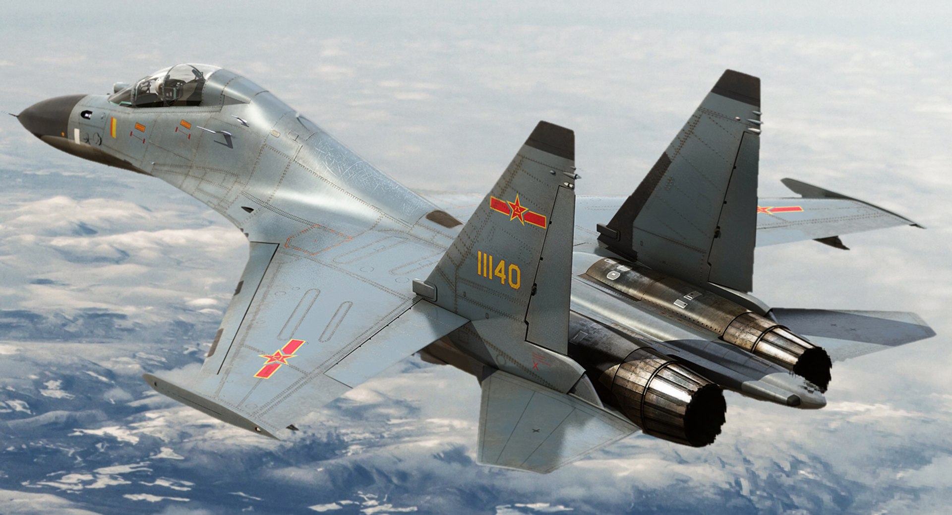 Sukhoi Su-30 3D - TurboSquid 1285332