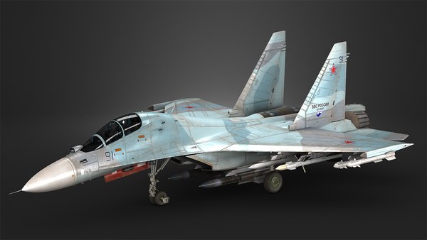 Sukhoi su-30 3D - TurboSquid 1285332