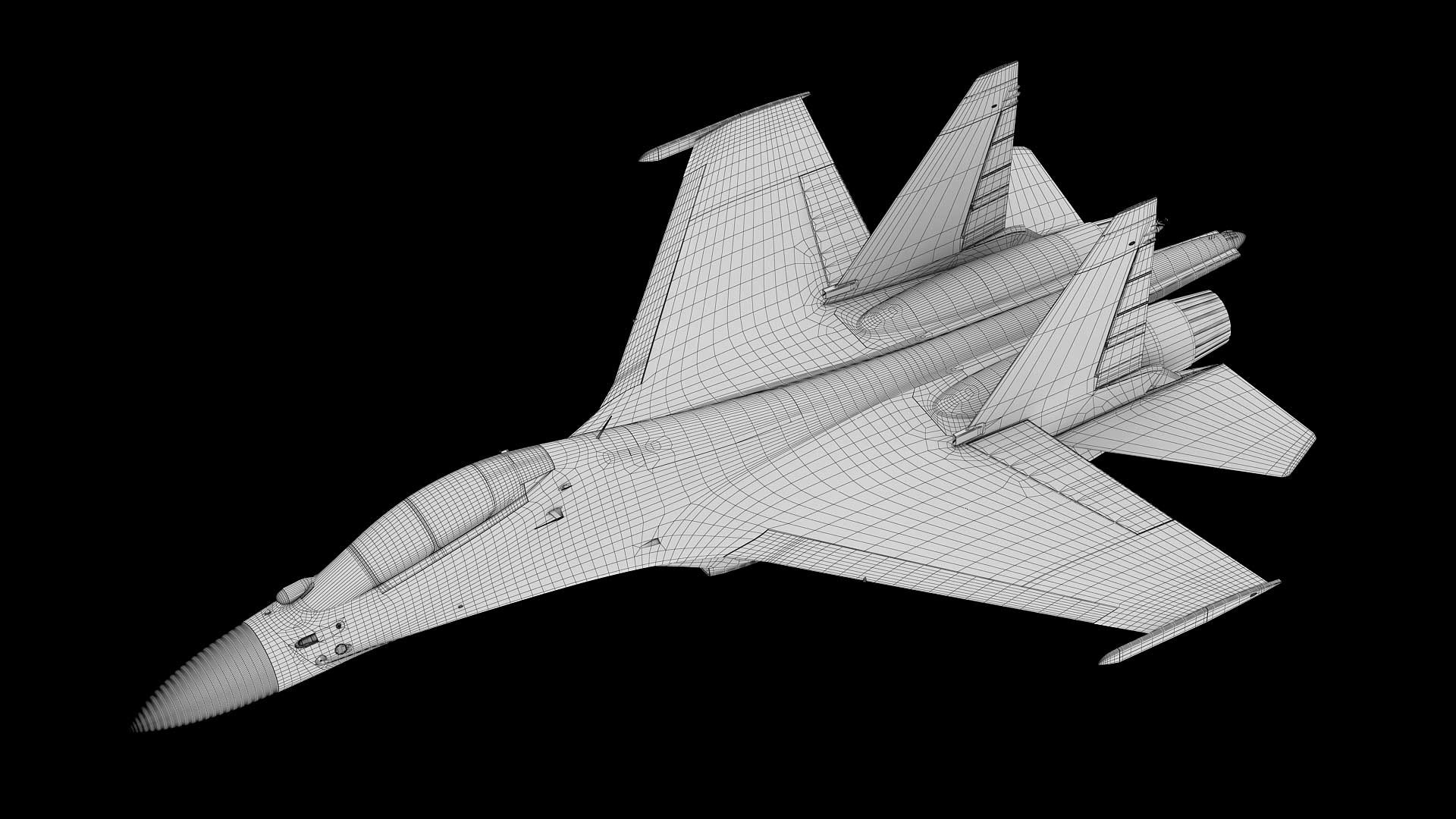 Sukhoi Su-30 3D - TurboSquid 1285332