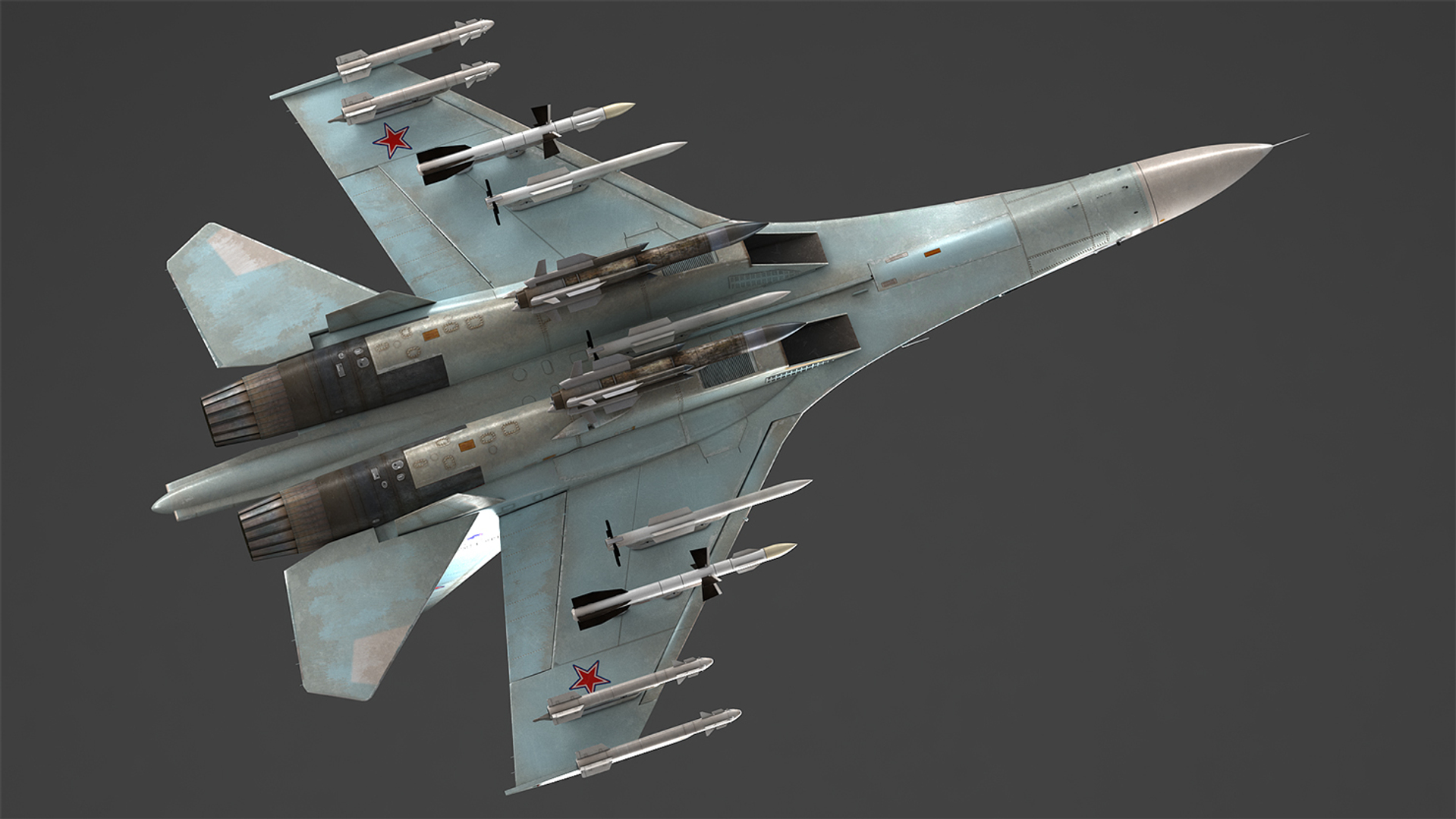 Sukhoi su-30 3D - TurboSquid 1285332