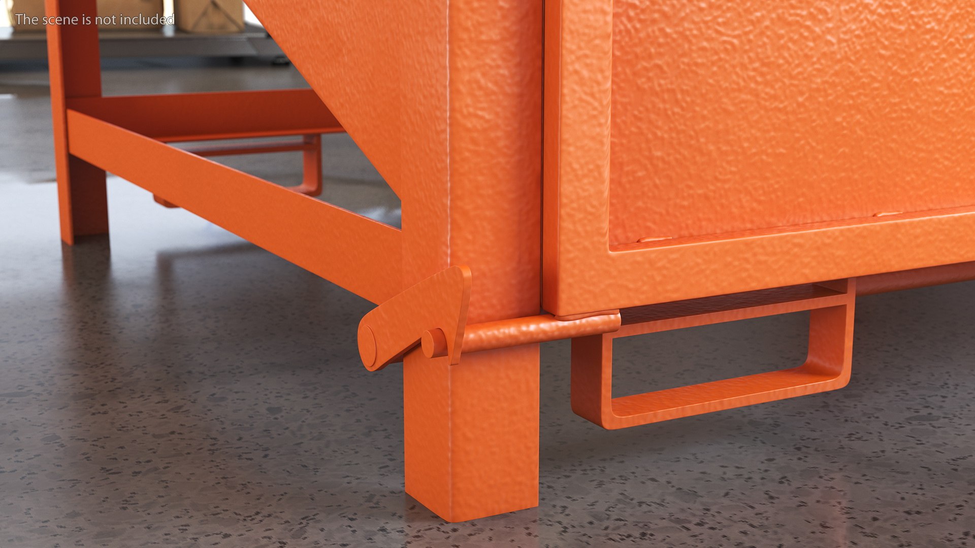 Silo Container With Front Flap 3D Model - TurboSquid 1759886
