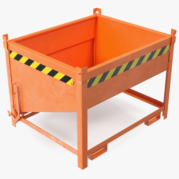 Silo Container with Front Flap 3D model - TurboSquid 1759886