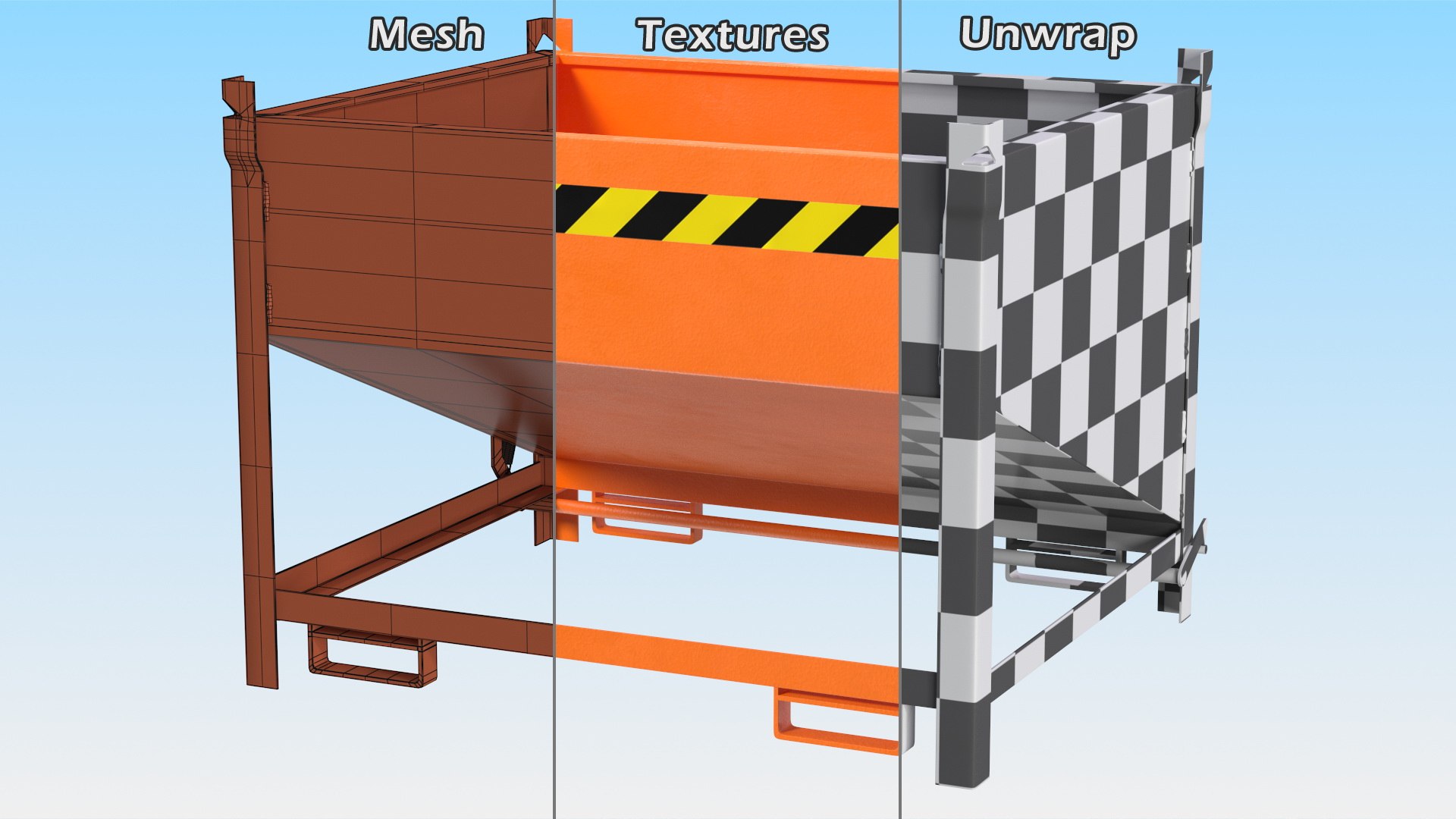 Silo Container with Front Flap 3D model - TurboSquid 1759886