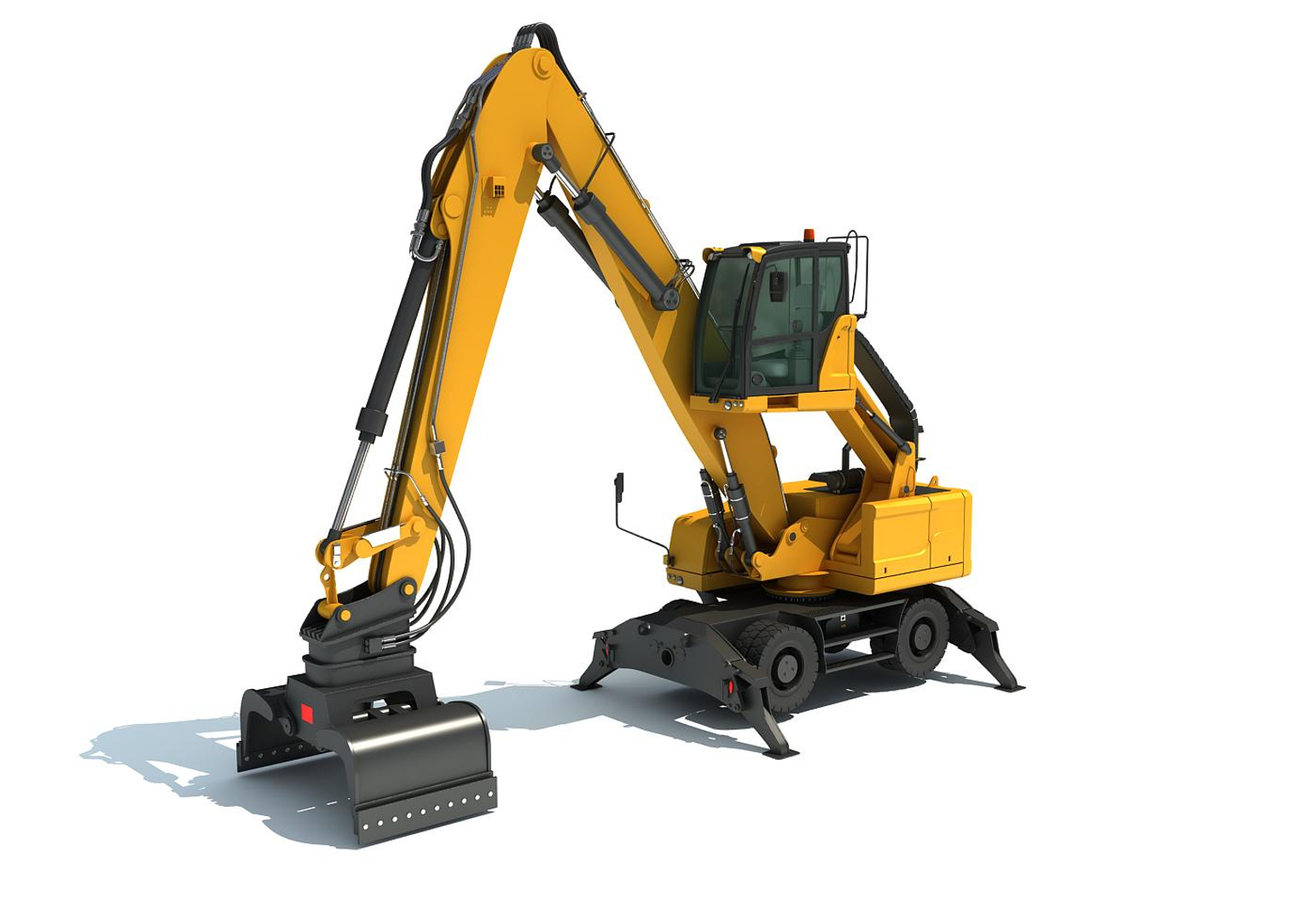 Handler Materials Model - TurboSquid 1246133