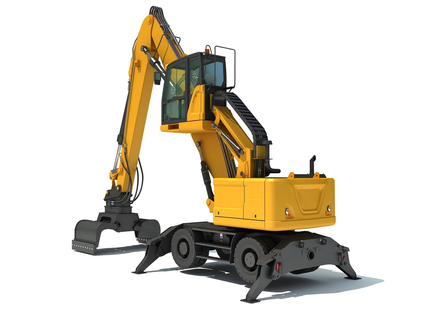 Handler Materials Model - TurboSquid 1246133