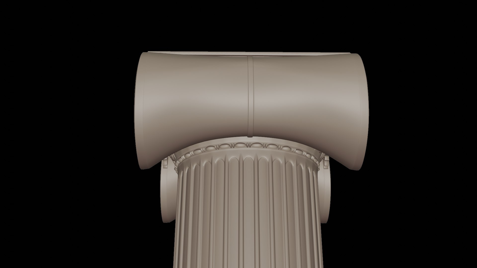 3D Ionic Column Architecture Model - TurboSquid 1538428