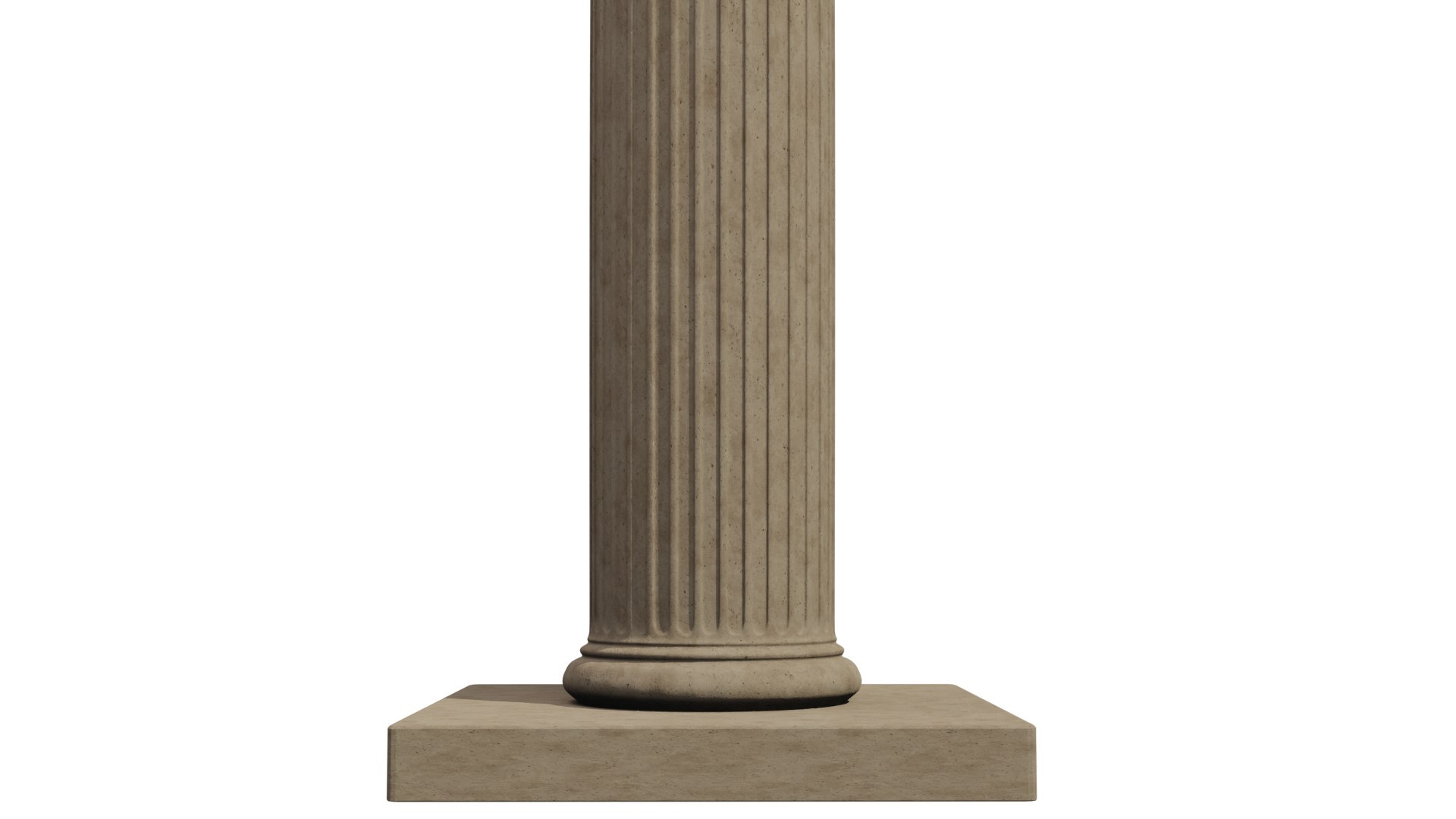 3D Ionic Column Architecture Model - TurboSquid 1538428
